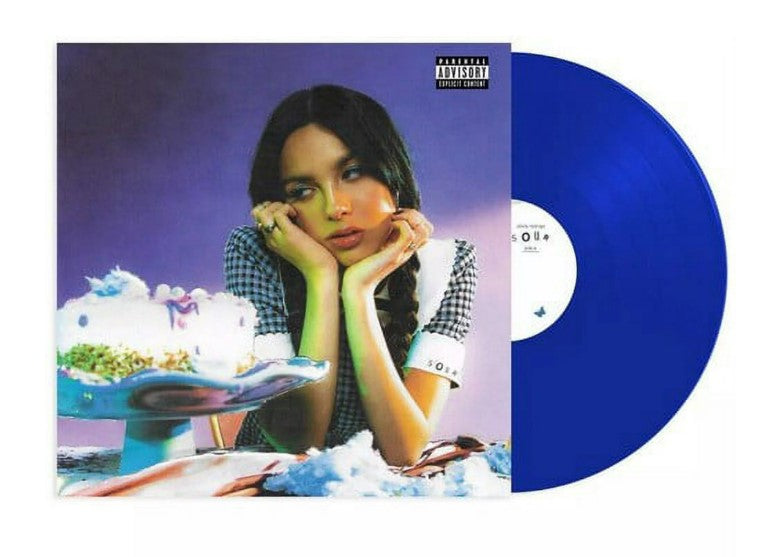 Olivia Rodrigo - Sour - Limited Edition Transparent Blue LP & Alt Cove ...